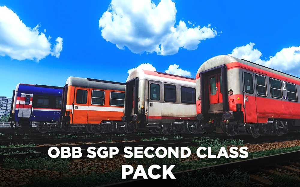 OBB SGP Second Class Pack - Train Motion